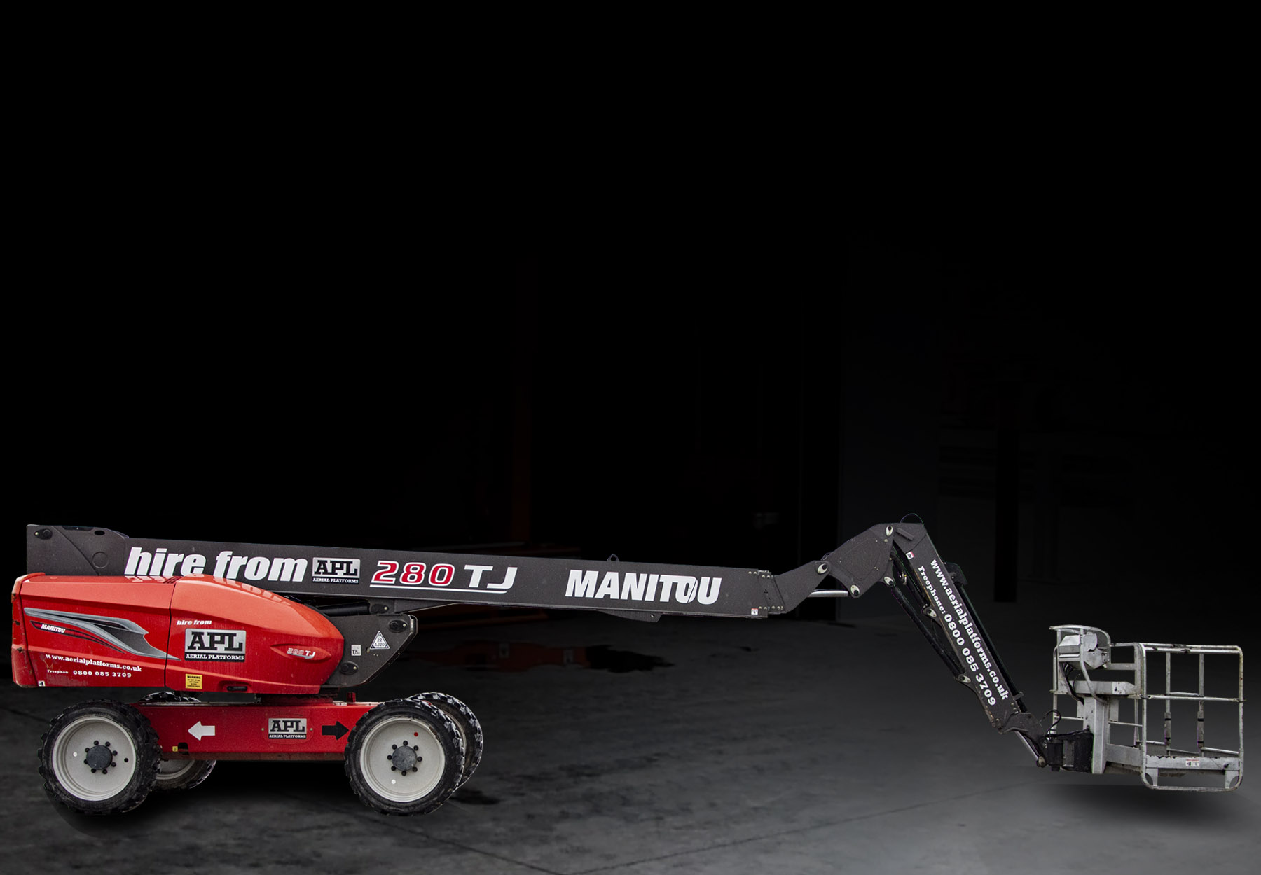 Boom Lift Hire | Powered Access Hire | Aerial Platforms Ltd