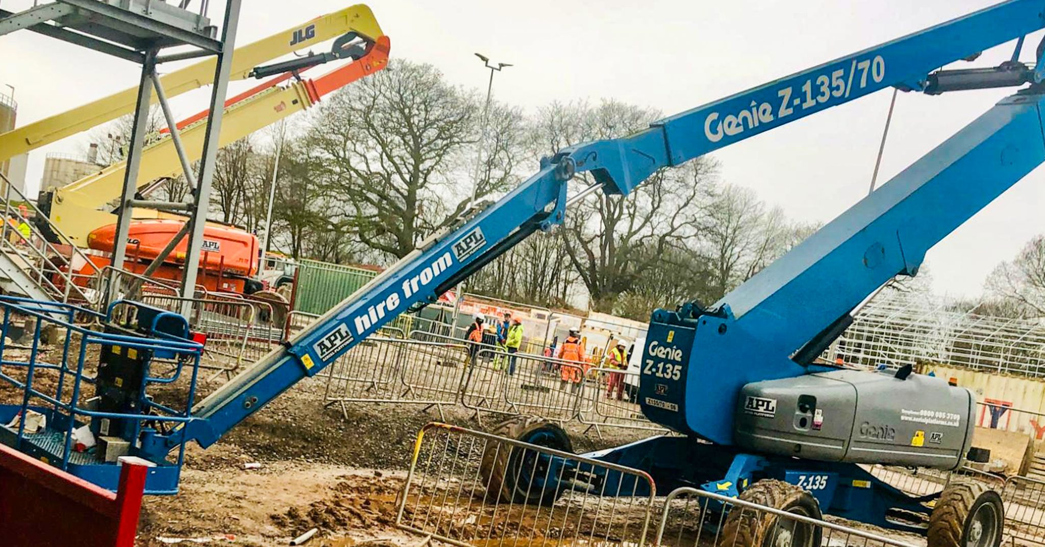 APL spotted out on site! - Aerial Platforms Ltd