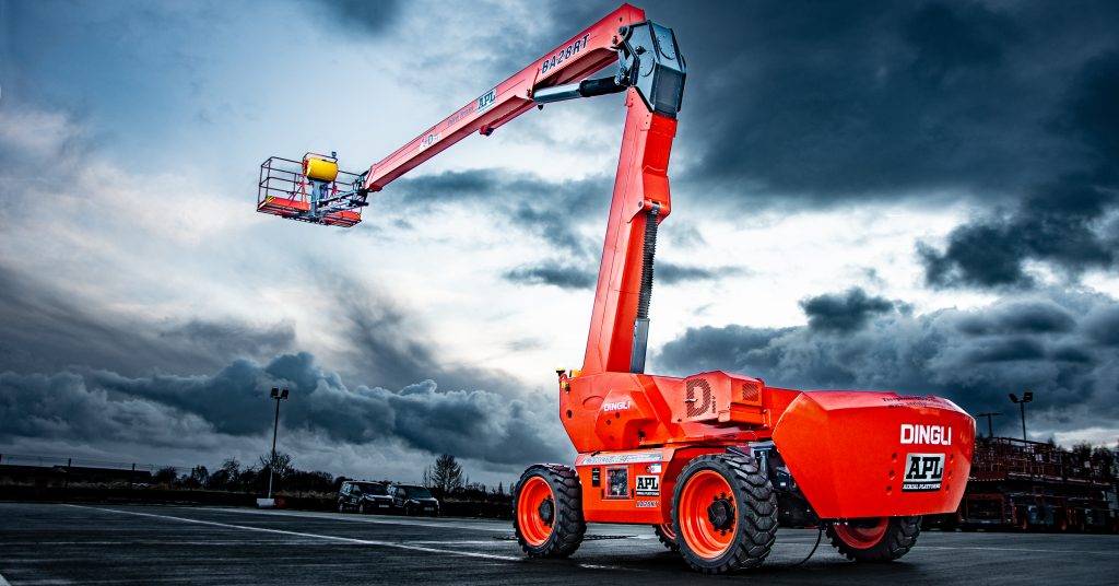 Brand New Dingli BA28RT Diesel Boom Lift For APL - Aerial Platforms Ltd
