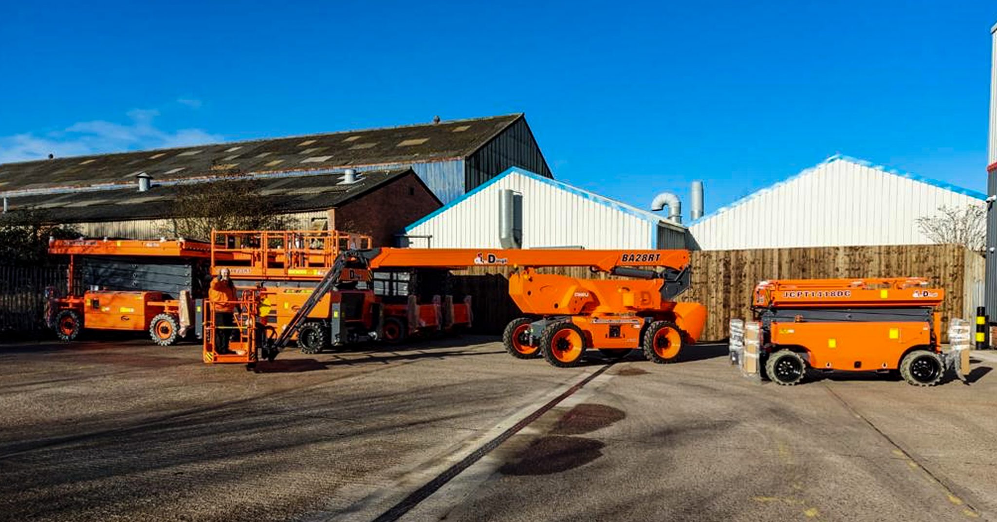 Brand New Dingli BA28RT Diesel Boom Lift For APL - Aerial Platforms Ltd